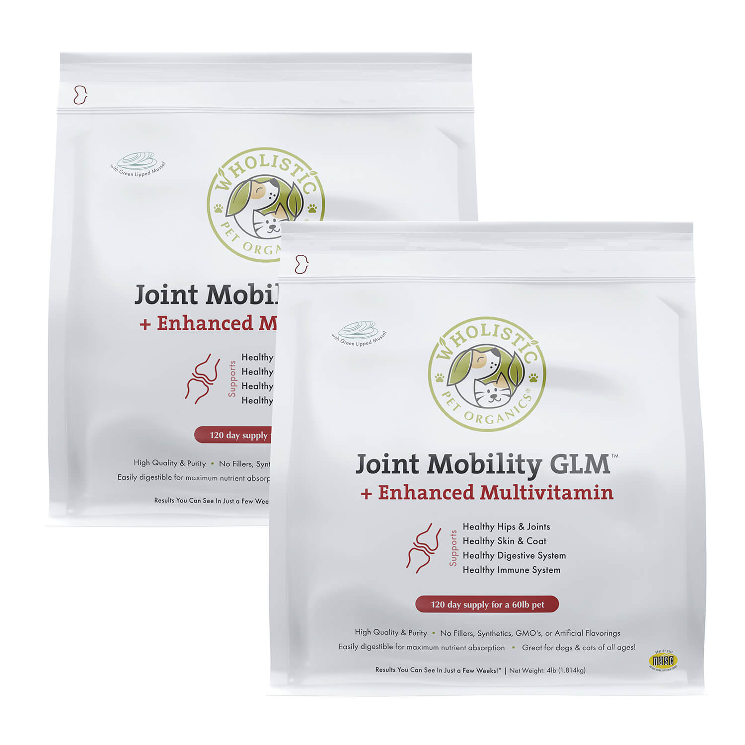 Wholistic Pet Organics Joint Mobility™ with Green Lipped Mussel